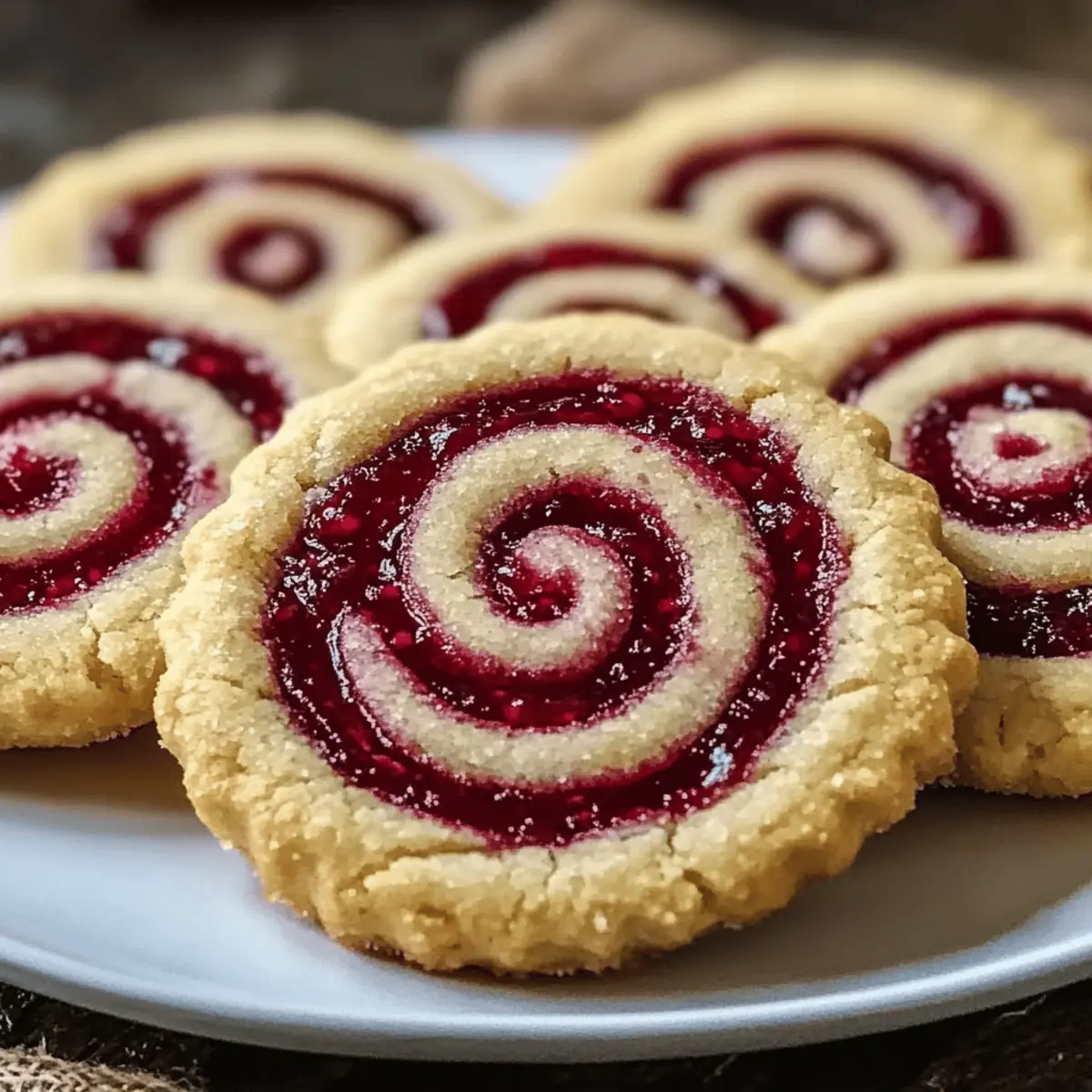 Irresistible Raspberry Swirl Shortbread Cookies Recipe