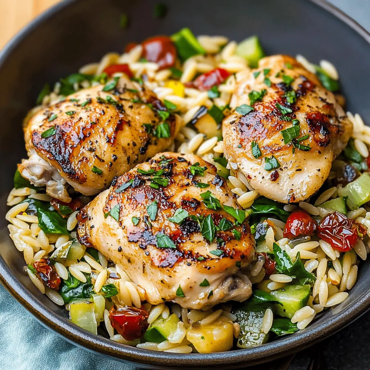 Ultimate Flavorful Mediterranean Chicken Orzo for Quick Dinners