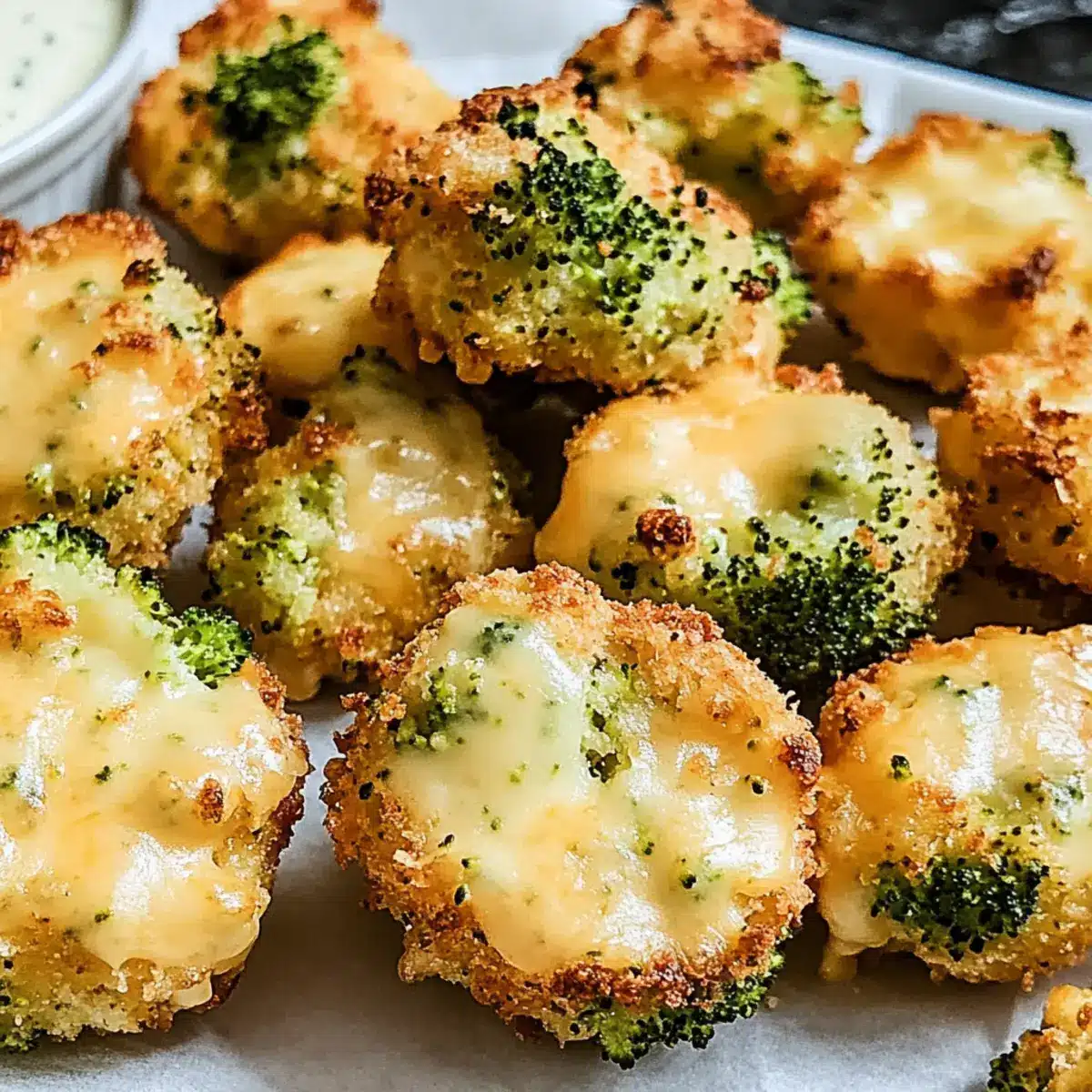 Irresistible Crispy Air Fryer Broccoli Cheddar Poppers