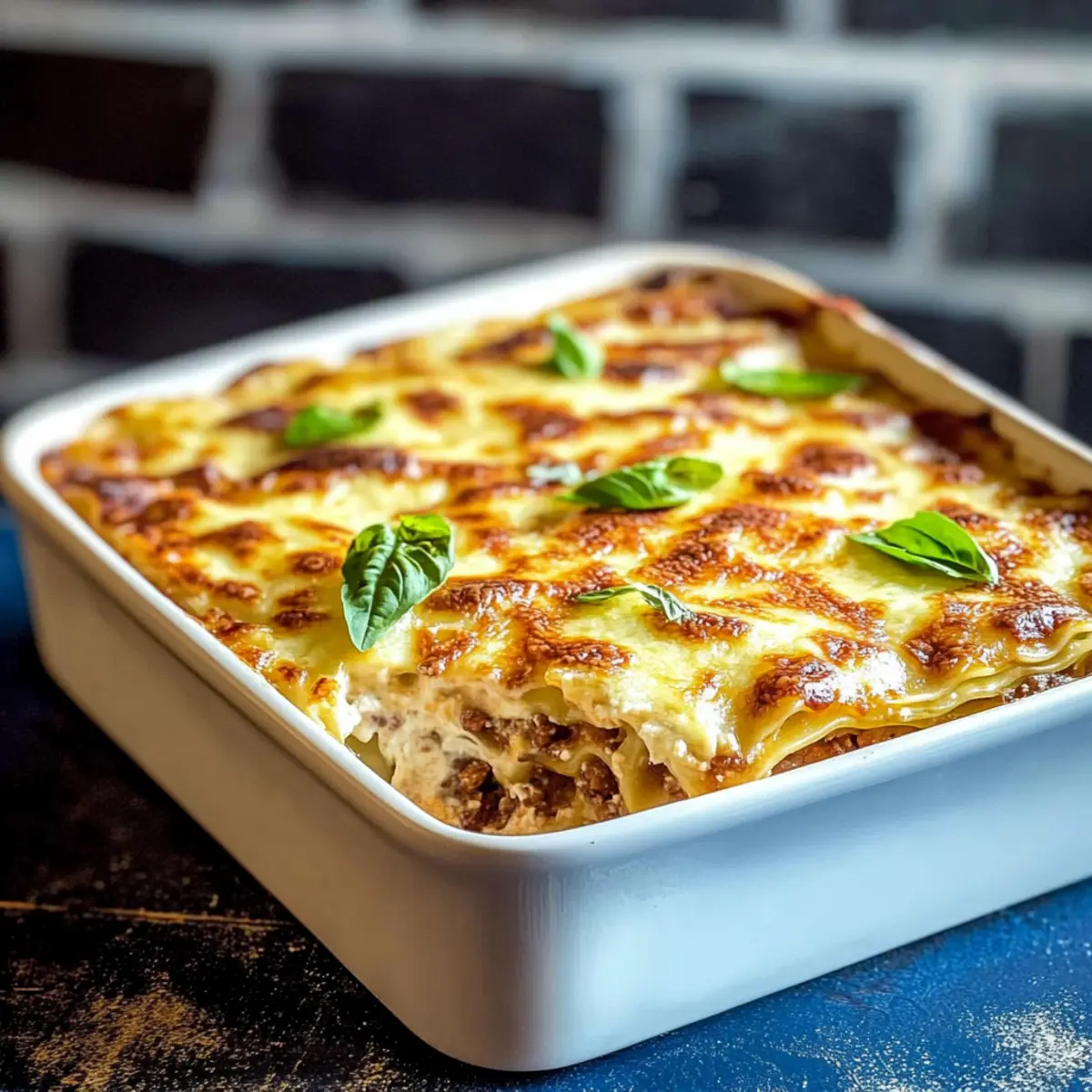 Ultimate Classic Lasagna with Delicious Béchamel Sauce