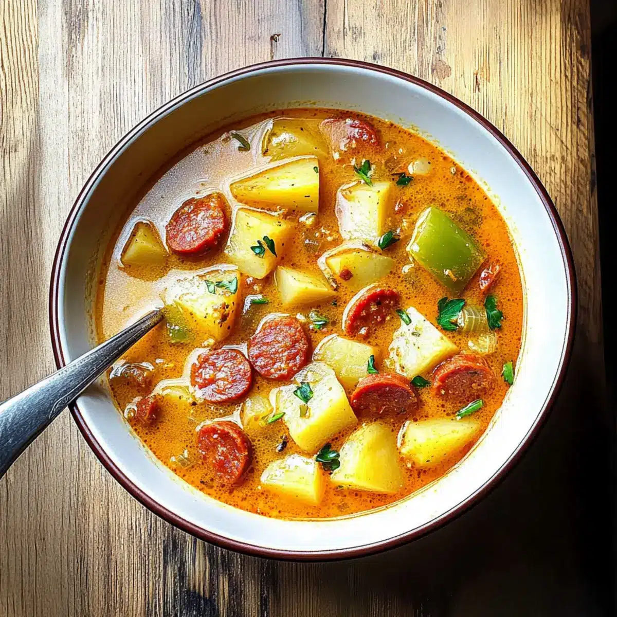 Irresistible Spanish Potato Soup with Chorizo: A Comfort Classic