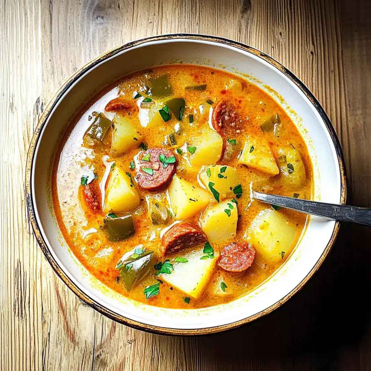 Irresistible Spanish Potato Soup with Chorizo: A Comfort Classic